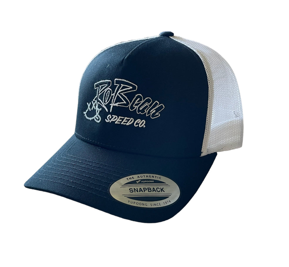 OG Black / White ball cap – Pinned Industries